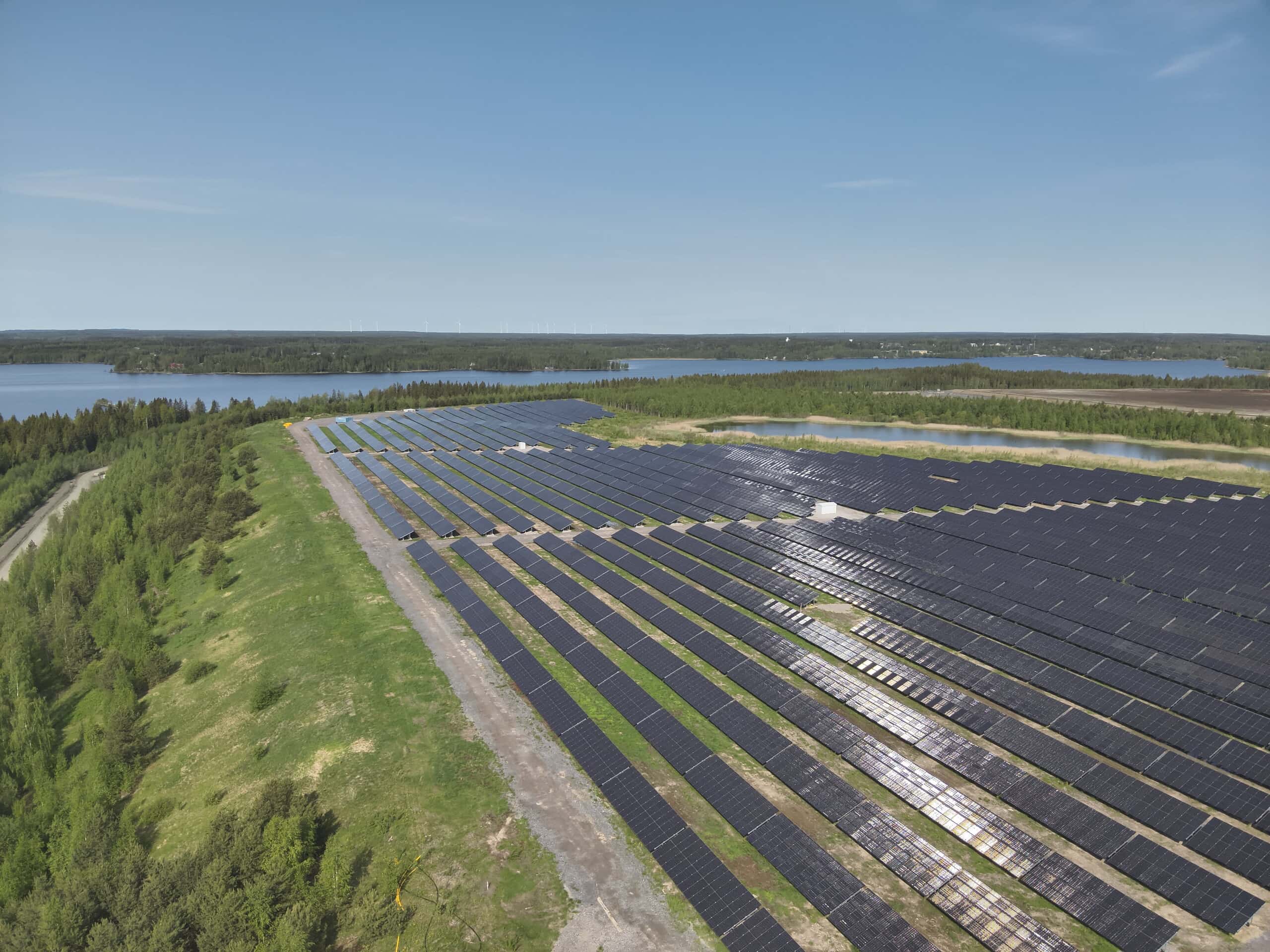 Finland’s first solar park on a mining site completed in Pyhäjärvi ...